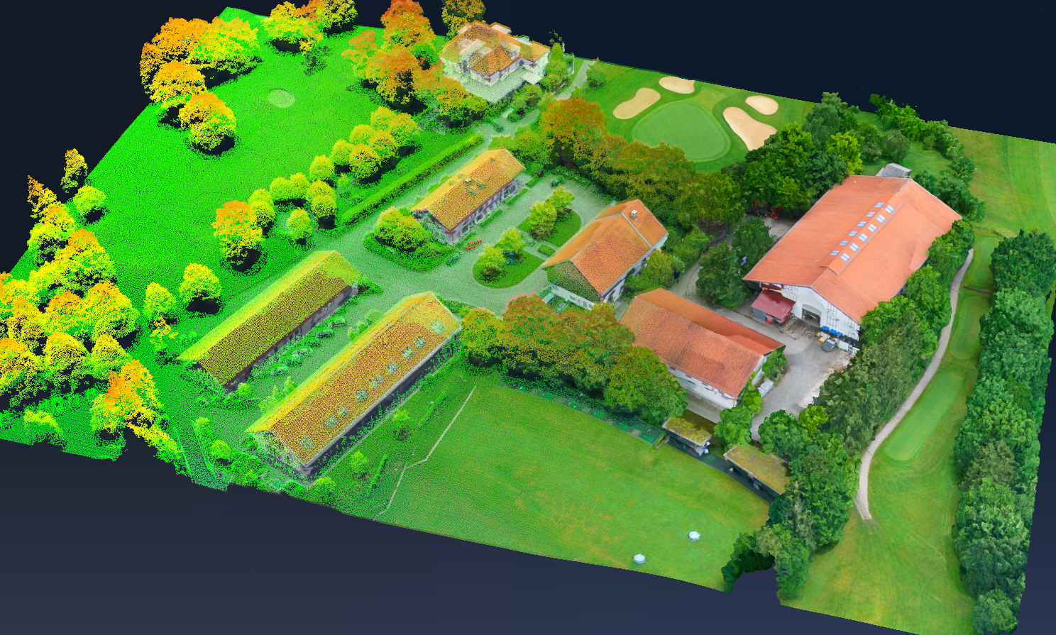 SimActive Used for the Fusion of Lidar and Photogrammetry